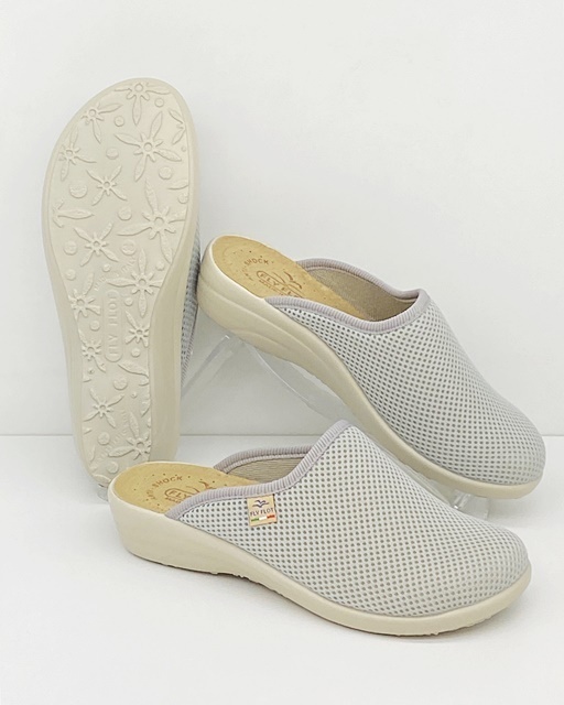 Klapki zakrywające palce Fly Flot T4368FE szare, tęgość G - obuwie ...